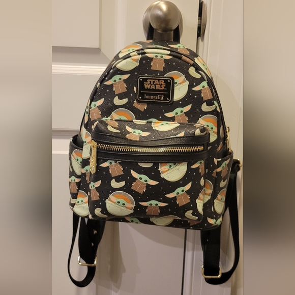 Loungefly | Bags | Grogu Starwars Loungefly Backpack | Poshmark